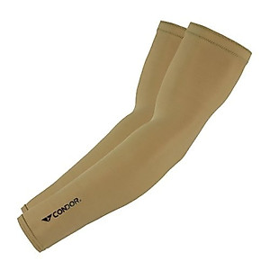 Condor Outdoor Compression Arm Sleeves 221110 (Black, Large)