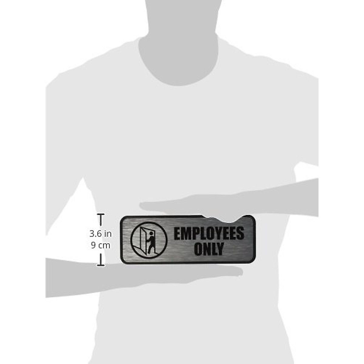 COSCO Employees-Only Sign (COS098206)