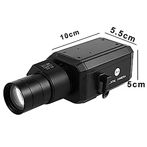 Vanxse CCTV 1/3 CCD HD 960H Auto Iris 1000tvl 6-60mm F1.6 Varifocal Lens Bullet Box Camera Surveillance Indoor/Outdoor Security Camera