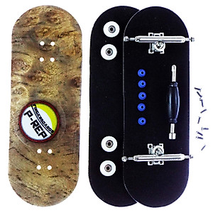 P-REP Standard Complete Wooden Fingerboard Burl 34mm