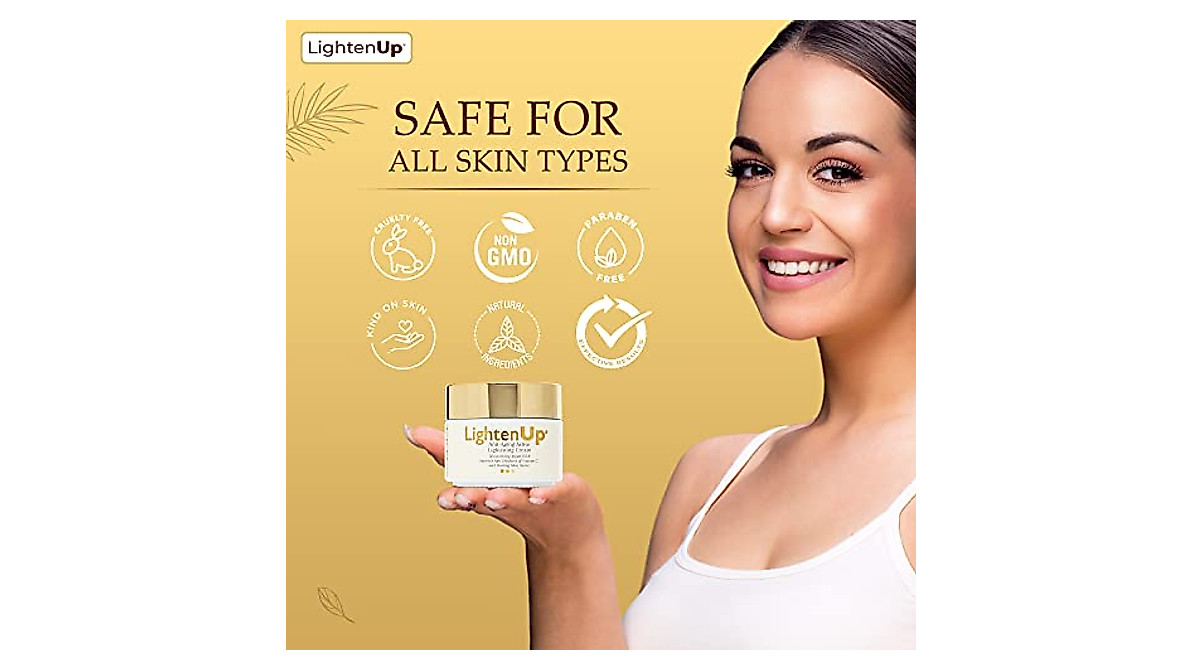Lightenup Anti-Aging Skin Brightening Cream - Reduce Dark Spots