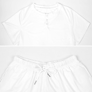 Daddy's Little Slut Women's Pajama Set Short Sleeve Sleepwear Lounge Set 2 Piece Pjs with Pocket 3XL