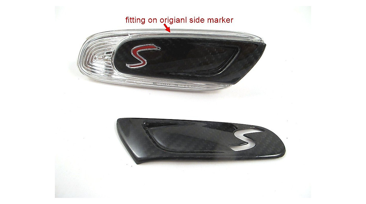 ATEX Dry Carbon Side Markers for Mini Cooper F55/F56 S | Enhance Car Style