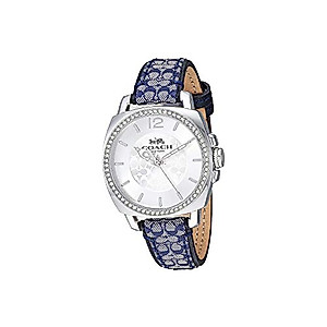 COACH Boyfriend Navy/Silver One Size