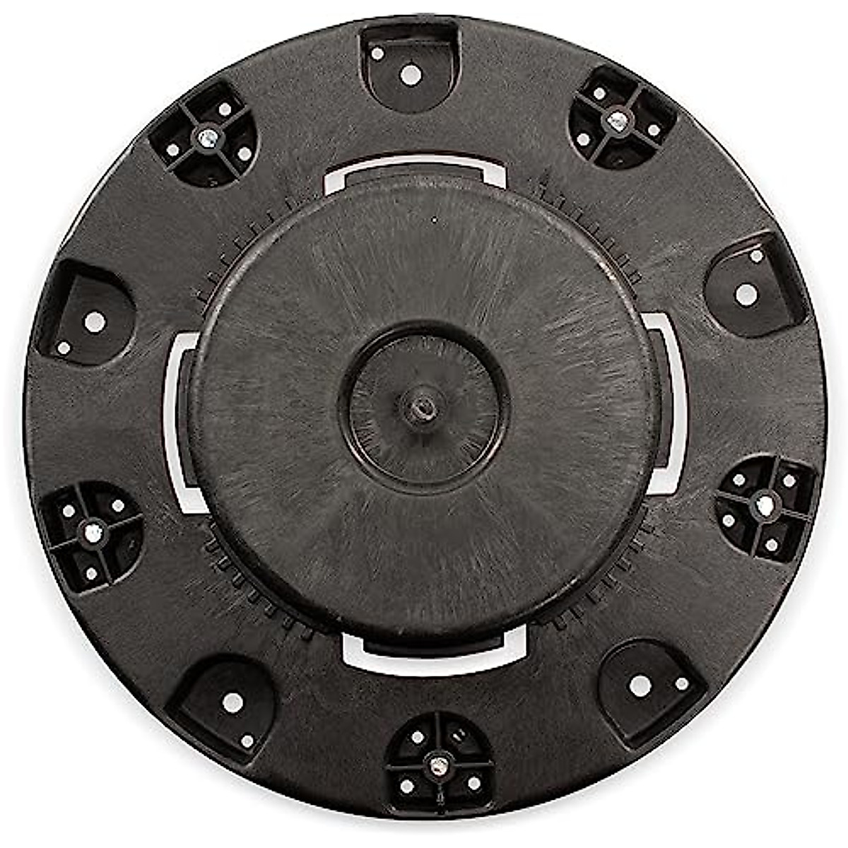 SPARTA Bronco Trash Can Dolly, For 20, 32, 44, And 55 Gallon Containers with TwistToLock for Restaurants & Kitchen, 17.88 X 17.88 Inches, Black (Pack of 2)