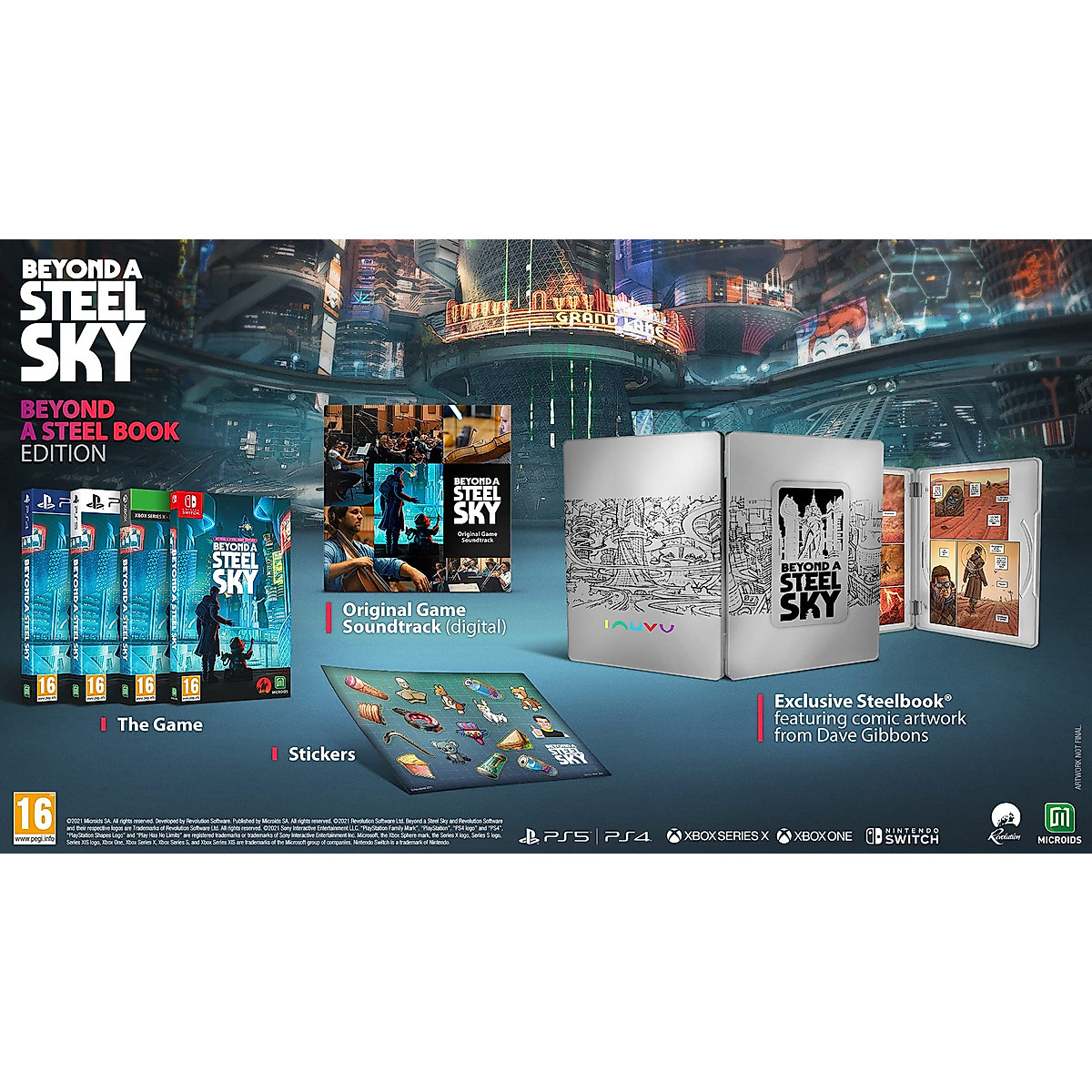 Beyond A Steel Sky - Steelbook Edition (PS4)