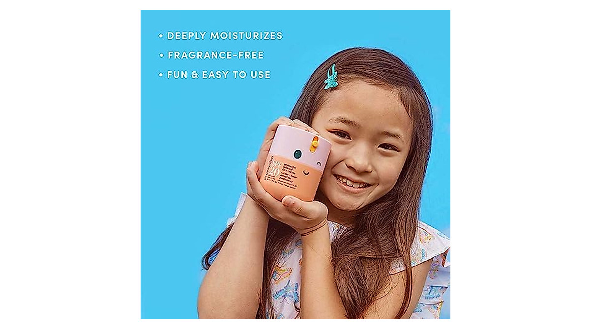 Evereden Kids Face Cream with SPF 20 | Natural & Plant-Based Moisturizer