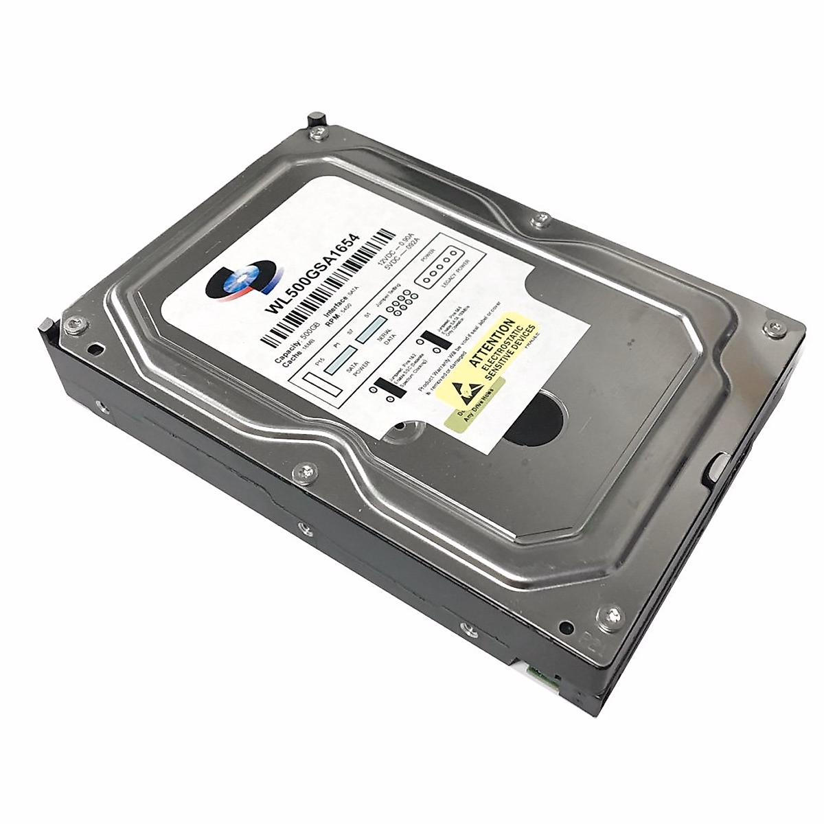 WL 500GB 16MB Cache 5400RPM SATA II (3.0Gb/s) 3.5" Internal Surveillance DVR Hard Drive - w/ 1 Year Warranty