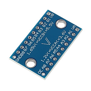 Dorhea 10PCS TXS0108E 8 Channel Level Conversion Module High Speed Full Duplex 8 Way Bi-Directional Converter 8-Bit Logic Level Module Shifter 3.3V 5V Compatible with Raspberry Pi