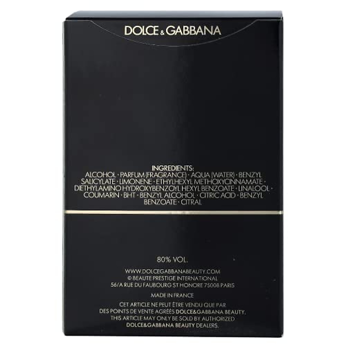 Dolce & Gabbana The One Only EDP Intense Spray Women 1.6 oz