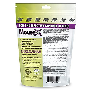 EcoClear Products 620200-6D MouseX All-Natural Poison Free Humane for Rats and Mice, 8 oz. Bag