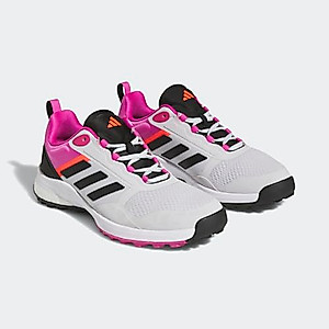 adidas Zoysia Golf Shoes Dash Grey/Core Black/Lucid Fuchsia 8.5 B (M)