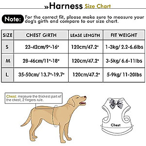 SELMAI Escape Proof Cat Harness with Leash for Small Dogs Plaid Pattern Soft Mesh Vest Harness for Walking Training Leads No Pull for Puppy Chihuahua Dachshund Hiking Jogging Outdoor Yellow S