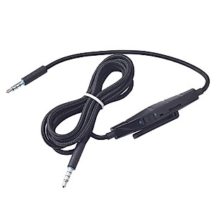 Alitutumao Replacement Audio Cable G633 Aux Cord Wire with Inline Mic Mute & Volume Control Compatible with Logitech G633 G635 G933 G935 Gaming Headset on PS5 PS4 Xbox One PC, 5FT