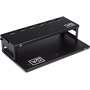Vertex Effects Travel Lite 17-inch x 10-inch Guitar Effects Pedalboard v2 with TL1 Riser