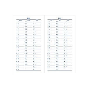 Letts of London Woodland Medium Pocket week to view 2022 diary - purple, (22-082175)