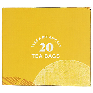 Allegro Tea, Organic Lemon Ginger Tulsi Tea Bags, 20 ct