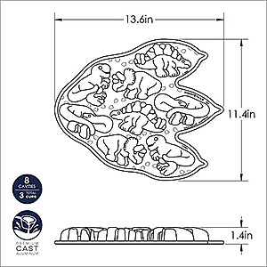 Dinosaur Cakelette Pan