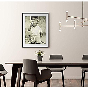 Photo Print of Young Boy Smoking Cigar - 11 x 14 Unframed Print - Unusual Art Prints