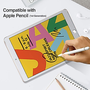 ProCase Privacy Screen Protector for 10.2 iPad 9th 8th 7th 2021 2020 2019, Anti-Spy Anti-Scratch Tempered Glass Film Guard -1 Pack