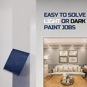 Lichamp Wide Masking Tape 3 inches, 1 Pack Blue Painters Tape Blue Masking Paper, 3 inches x 55 Yards x 1 Roll