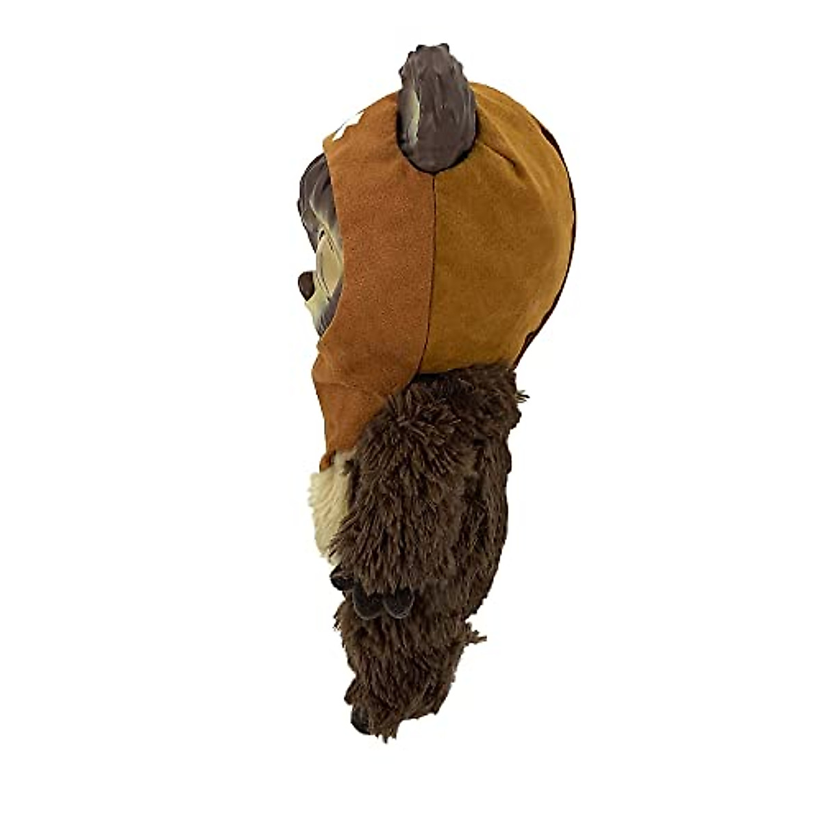 Mattel Star Wars Galactic Pals Plush Toy, Ewok 11-inch Soft Doll Set with Carrier & Personality Profile Card for Personalized Experience