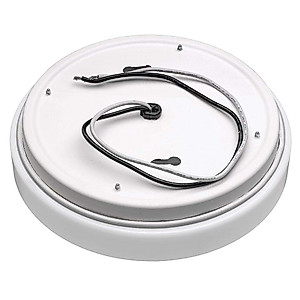 Commercial Electric 7 in. White LED Low Profile Light 1001615888 - New