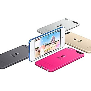 Apple iPod touch 128GB Silver (6th Generation) (Renewed)