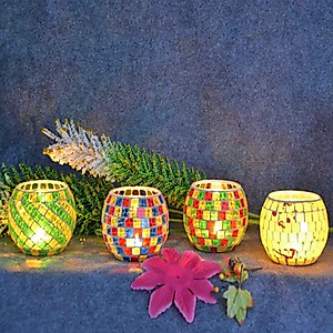 BestTeam 200g Mosaic Tile, Glass Tiles for Art Crafts DIY Children Puzzle Handmade Materials Home Decor -3/4 Inch (20mm) (Sky Blue)