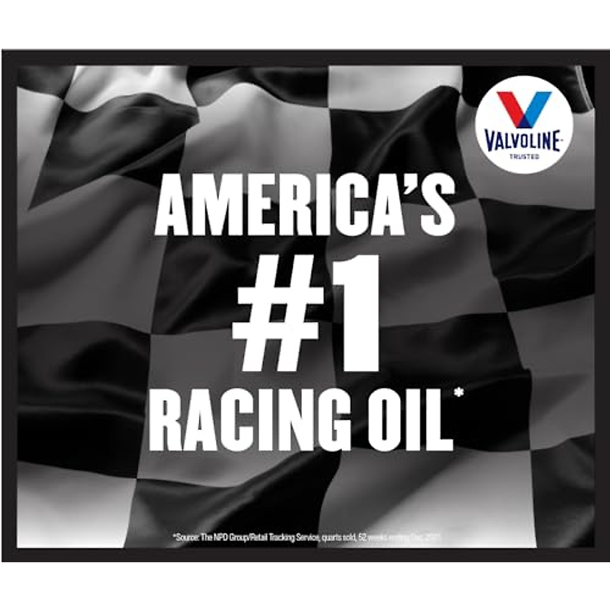 Valvoline VR1 Racing SAE 20W-50 Motor Oil 1 QT, Case of 6