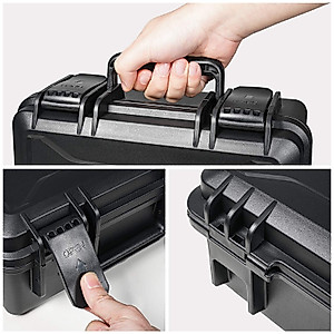 sarlar Hard Carrying Case for Meta Quest 3S/Quest 3/Quest 2 VR Headset Accessories Safe and Portable Protection, Compatible with Original Official Elite Head Strap, Suitable Travel and Home Storage