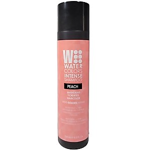 Watercolors INTENSE Semi Permanet Color Depositing Shampoo. Sulfate & Paraben Free to Maintain & Enhance Hair Color 8 fl oz - PEACH