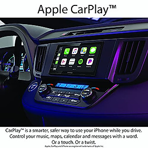 Kenwood DMX47S 6.8" Capacitive Touch Screen Digital Multimedia Receiver with Apple CarPlay & Android Auto (Does not Play CDs)