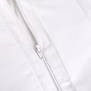 Peru Pima, Duvet Cover Set with 3 Pieces, 285 Thread Count Percale, 100% Peruvian Pima Cotton, Full/Queen Size, White Solid Color