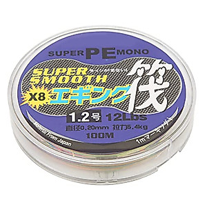 Fishing Line, High Strength PE Fishing Wire Strong Water Cutting Standard Line Diameter Long Service Life Soft for Fishing(1.2)