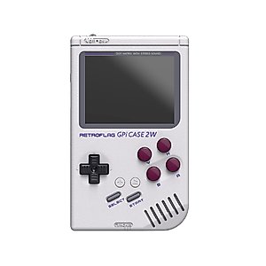 Retroflag GPi CASE 2W with Carrying Bag for Raspberry Pi Zero, Zero W, Zero 2W with 3 inch LCD Screen, Rechargeable Battery, Extra Turbo button, Hotkey and Simple Install