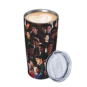OAEWRE Milo Actors Ventimiglia Stainless Steel Mug Insulated Tumbler Coffee Mugs with Lids and Straw Double Wall Vacuum Cup 20oz