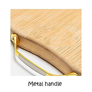 Solid Cutting Boards Cutting Board Non Slip & Non Stick Eco-Friendly Cutting Board Bamboo Chopping Board for Meat, Vegetables, Fruit&Cheese Cutting Board