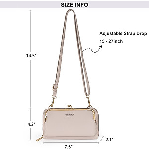 Montana West Crossbody Cell Phone Purse for Women Western Style Cellphone Wallet Bag Travel Size With Strap