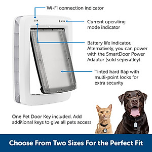 PetSafe SmartDoor Connected Pet Door for Cats and Dogs Installation Adaptor, Large, ZAC19-17246