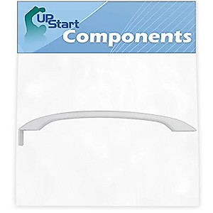 218428101 Refrigerator Door Handle Replacement for Kelvinator KATR1816MW1 Refrigerator - Compatible with 218428101 White Door Handle - UpStart Components Brand