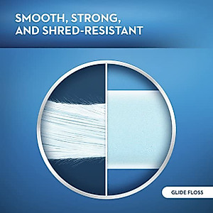 Oral-B Glide Detoxifying Mint Dental Floss Picks Infused with Tea Tree Oil, 75 Count (Pack of 4)