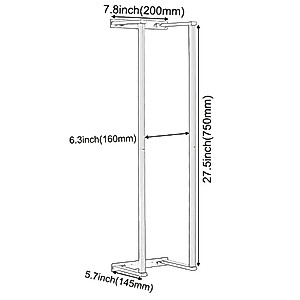 Towel Racks for Bathroom, NEWRAIN Rolled Towel Storage Wall Mounted Bath Towel Holder for Folded Large Towel Washcloths, Bathroom Organizing Brushed Gold