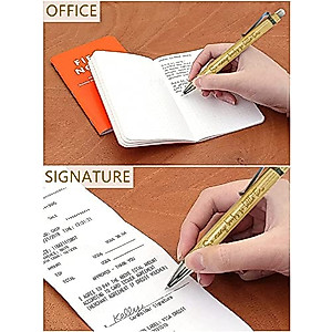 Handmade Bamboo Bookmark with Laser Carved Quote, Wooden Bookmark with Beautiful Tassel,A Unique Gift with Ball Point Pen Set for Teachers, Students, Men and Women.  (A2)