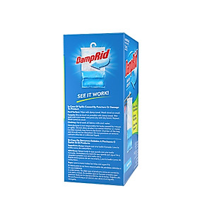 DampRid Hanging Bag Absorber for Closets, 3 Pack, 16 oz. Each, Fragrance Free Traps Excess Moisture for Fresher, Cleaner Air, 3 Count (Pack of 1)