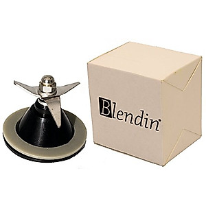 Blendin Blade and Gasket, Compatible with Hamilton Beach Commercial Blenders, Replaces 908, 909, 990035700, 990079500 Black