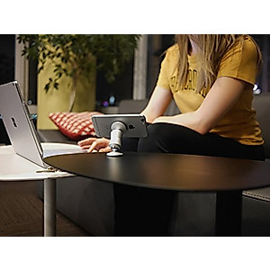 CLUTCHIT The Original Dual Magnetic Movable Phone Holder and Tablet Mount (Matte Black)