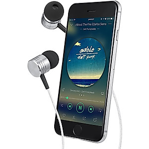 Betron B650 Earphones Wired Headphones in Ear Noise Isolating Earbuds with Microphone and Volume Control Powerful Bass Driven Sound, 10mm Large Drivers