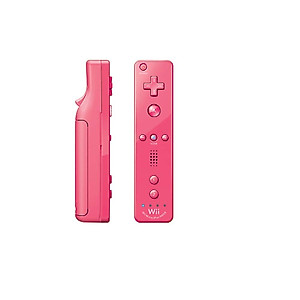 Nintendo Wii Remote Plus - Pink (Bulk Packaging) (Renewed)