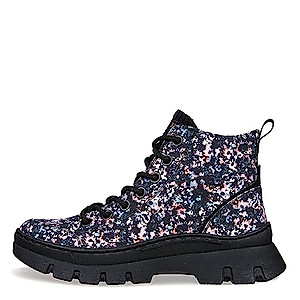 Skechers Women's Roadies Surge-Lotsa Flowers Sneaker, BKMT, 7.5